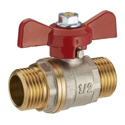 Vanne papillon double mâle 12/17 Noyon et Thiebault | Castorama