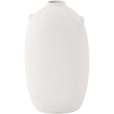 Vase en grès Madi Blanc cassé - Type: Vase & soliflore