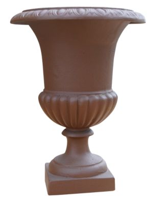 Vase Médicis 322 style corten (RAL Mars 2525), Dommartin