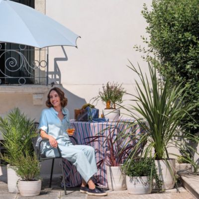 Vase Torre terre cuite beige ⌀27 cm Deroma