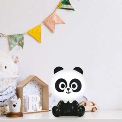 Veilleuse panda LED integrée blanc 3W IP20 H.23cm Seynave