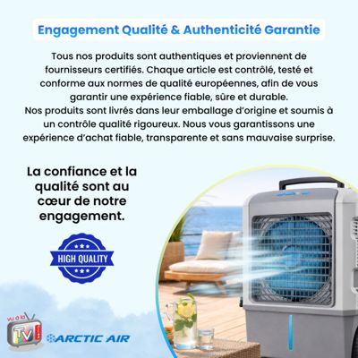 VENTEO - Arctic Air Outdoor Pro - Climatiseur Mobile Extérieur ...