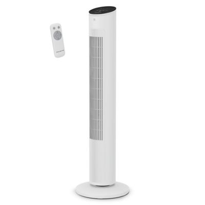 Ventilateur colonne 102cm 40w 3 vitesses blanc Rowenta VU6871F0 | Castorama