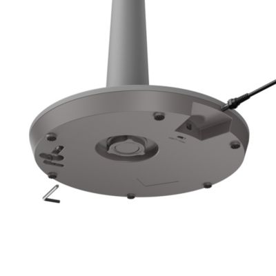 Ventilateur sur pied oscillant 26 vitesses gris avec télécommande, Duux ...