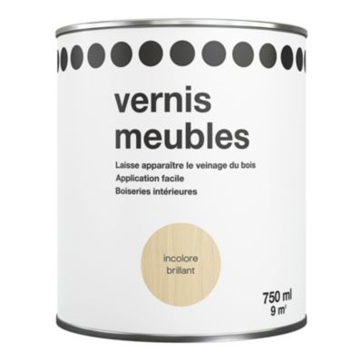 Vernis pour meubles incolore brillant 750ml