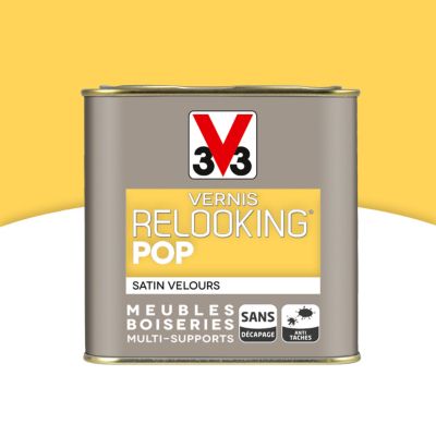 Vernis relooking Pop Zest de citron satin 500 ml
