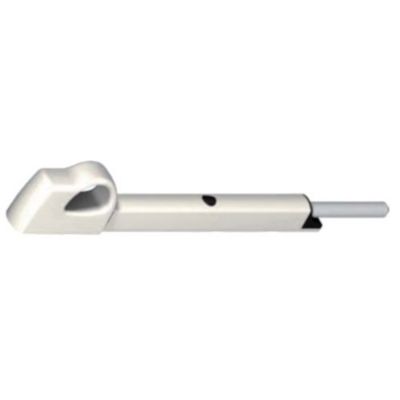 Verrou applique Danaos boucle 536mm blanc - LA CROISEE DS - DS6360-036