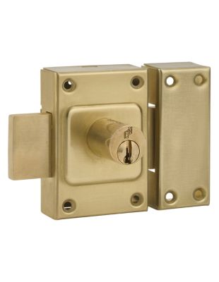 Verrou de porte FTH C60 double entrée, cylindre de 40mm, coffre et pêne ...