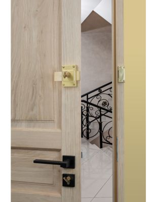 Verrou de porte FTH C60 double entrée, cylindre de 40mm, coffre et pêne ...