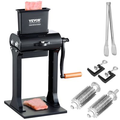 VEVOR Attendrisseur viande manuel inox, 31 lames. Pour steak, poulet, porc.