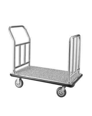VEVOR Chariot bagages hôtel, charge 340kg. Plate-forme, cadre amovible ...