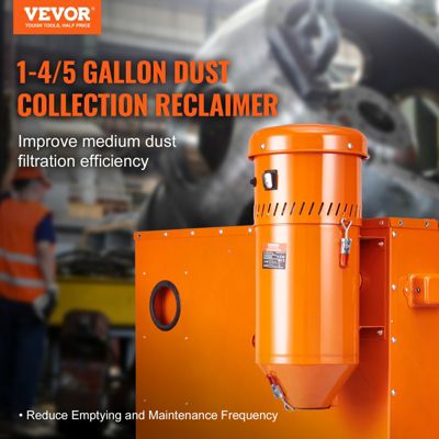 VEVOR Collecteur poussière 1450W, 1.8 gallons, ajustement universel ...