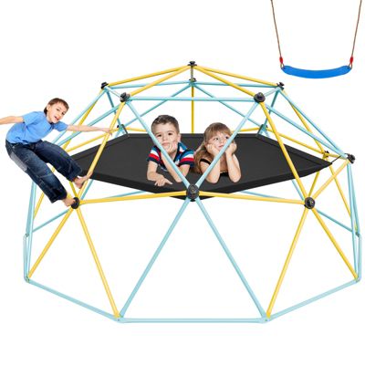 VEVOR Dôme d'escalade géométrique pour enfants 3-10 ans, 305cm avec ...