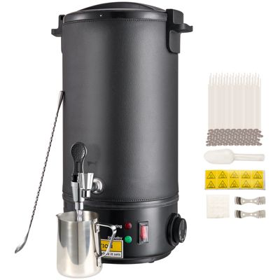 VEVOR Fondoir à Cire Electrique 10 L, 1100 W, Réglage 30-110 C, 100 ...