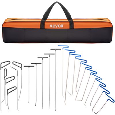 VEVOR Kit débosselage sans peinture 21 pièces inox, outils queue de ...