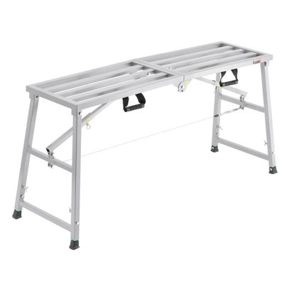 VEVOR Plateforme travail échafaudage pliant, hauteurs 700-1150 mm ...