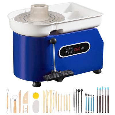 VEVOR Tour potier électrique 28cm, 450W, 60-300tr/min, max 8kg argile ...