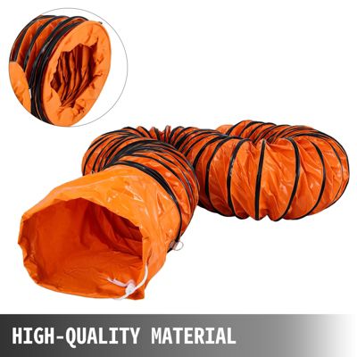 VEVOR Tuyau ventilation PVC 10m, diamètre 305mm. Flexible pour ...