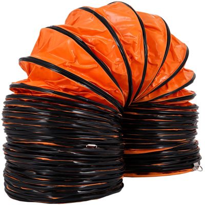 VEVOR Tuyau ventilation PVC 10m, diamètre 305mm. Flexible pour ...