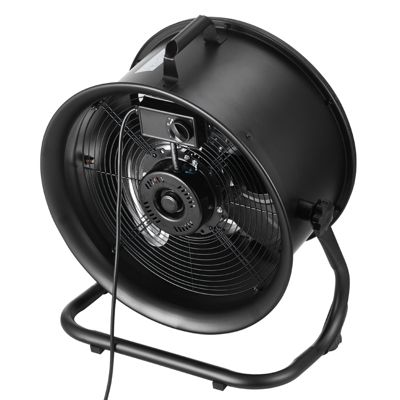 VEVOR Ventilateur sol 3 vitesses, métal 355.6mm, inclinaison 360