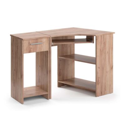 Vicco Bureau dangle Sonoma 83x76cm Set avec armoire PC