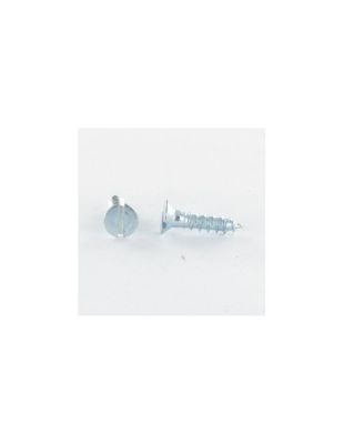Vis bois Tête fraisée Fendue 3.5X25 Acier zingué - 10 pièces