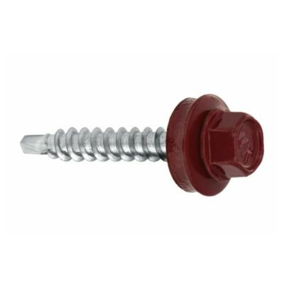 Vis de toiture Klimas WFD pour tôle trapézoïdale sur bois RAL 3005 ...