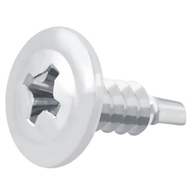 Vis zinguée autoperceuses à tête à collerette, 4,2x13 mm - 200 pièces