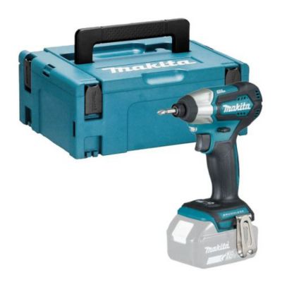 Visseuse à choc LXT 18V (sans batterie ni chargeur) + Makpak - MAKITA - DTD155ZJ