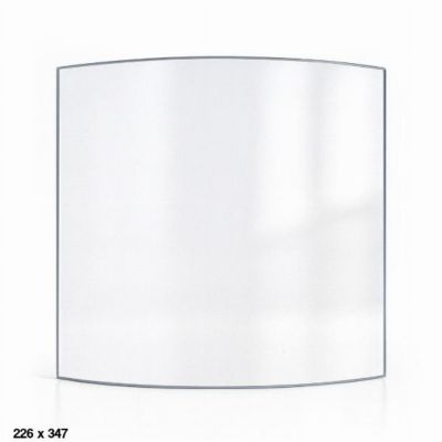 Vitre Granit Kleber BABINA ELLIPSE 5/6 - Verre Courbe pour poêle à bois ...