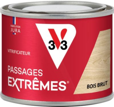 Vitrificateur passages extrêmes V33 bois brut 125ml