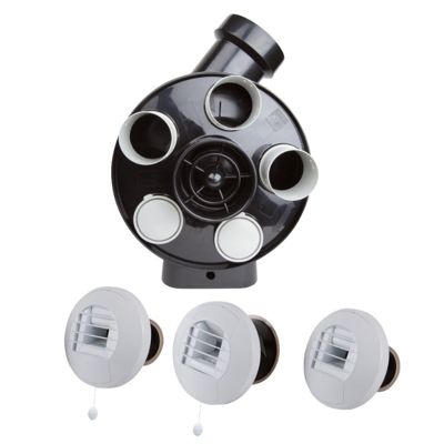 VMC simple flux Hygroréglable - Kit Hygro basse consommation pour T3/T7