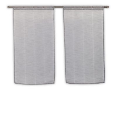 Voilage Andria Anthracite l.45 x H.90 cm