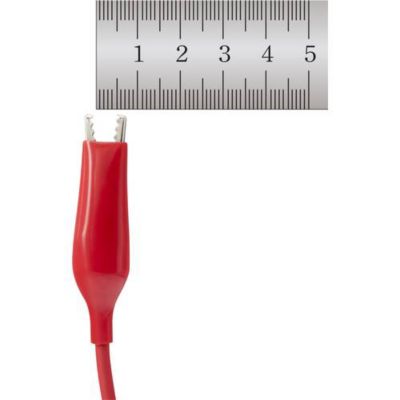 VOLTCRAFT MSL-100 Cordon de mesure 4 mm 1 m lot 2 rouge et noir
