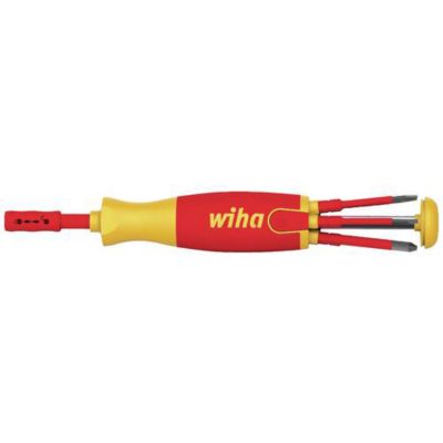 Wiha LiftUp electric Tournevis VDE avec magasin 6 embouts slimBit 75 mm ...
