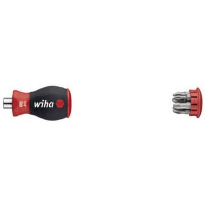 Wiha pour l'atelier - Porte-embouts Stubby 1/4" (6,3 mm) avec magasin ...