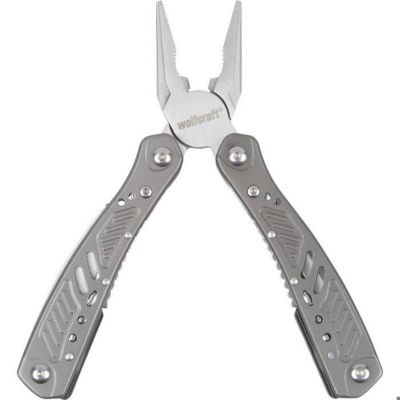 Wolfcraft outil multifonction 13 en 1 métal 4080000 avec étui en nylon