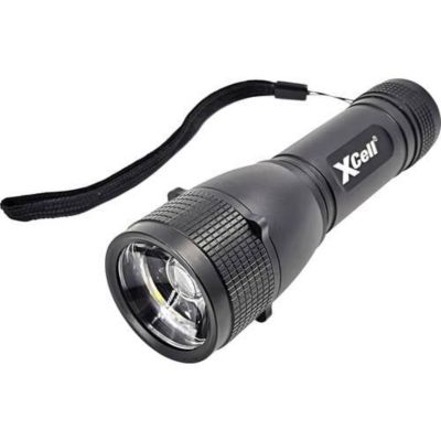XCell L500 146362 Lampe de poche LED rechargeable sur piles, 500 lm ...