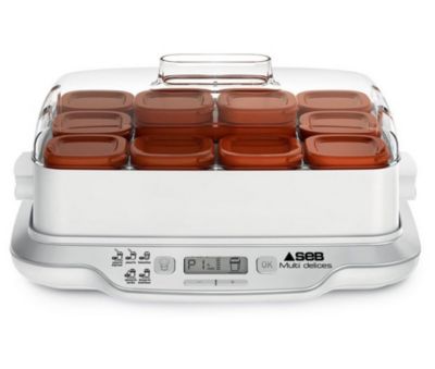 Yaourtière 12 pots 140ml 600w Seb YG661A00 multi délices express