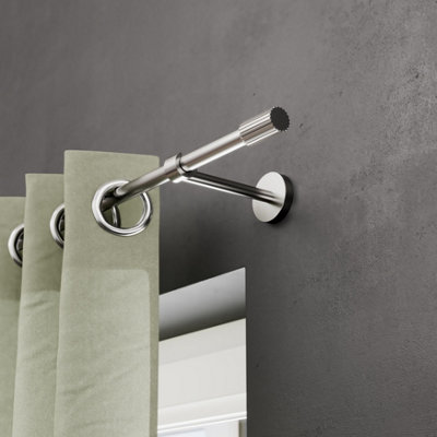 Support de fixation pour barre a rideau | Castorama