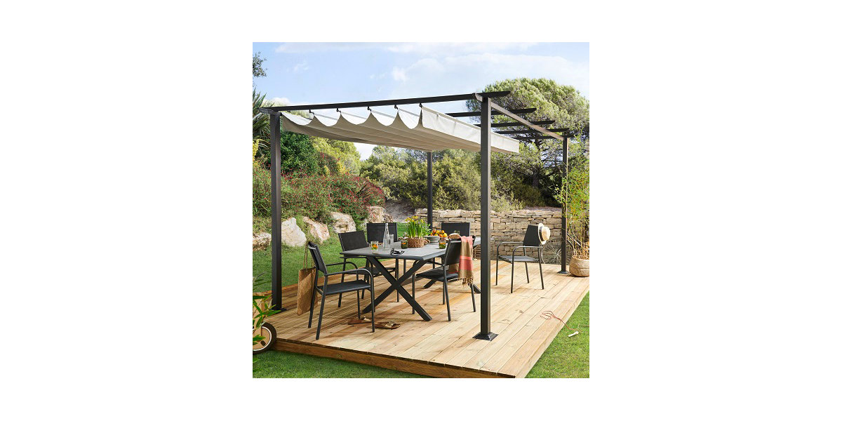 Comment installer une tonnelle autoportante | Aménagement du jardin ...